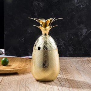 Stainless Steel Pineapple Tiki Glass (by The Tiki Cove) – The Tiki Cove